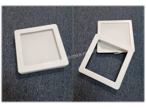 MEGAMAN SURFACE MOUNT CEILING (SQUARE) -BRIGHT & EASY-REPLACE! - FOCUS DE LIGHTINGS PTE LTD