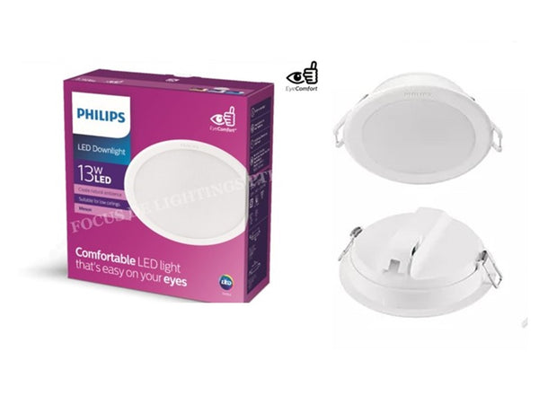 PHILIPS MESON ROUND 9W/13W DOWNLIGHT -EYECOMFORT - FOCUS DE LIGHTINGS ...