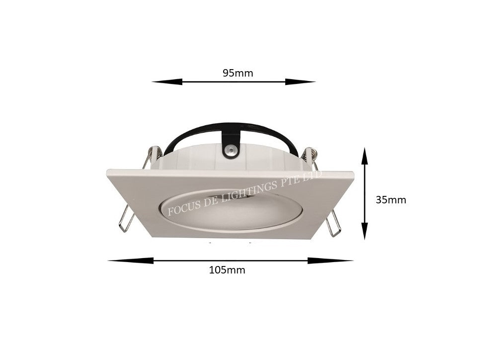DL 135 SERIES DESIGNER RECESSED SPOTLIGHT 135 -CONCAVE ROUND - FOCUS DE ...