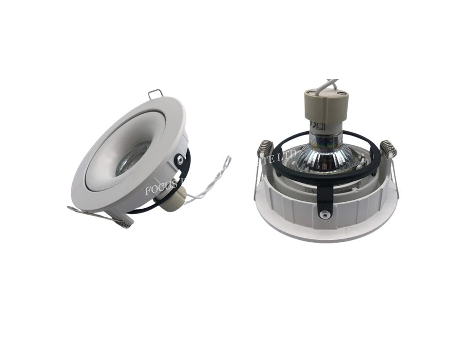 DL 135 SERIES DESIGNER RECESSED SPOTLIGHT 135 -CONCAVE ROUND - FOCUS DE ...