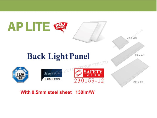 AP-LITE COMMERCIAL OFFICE LED PANEL 60W (595mmx1195mm) TUV CERT - FOCUS ...