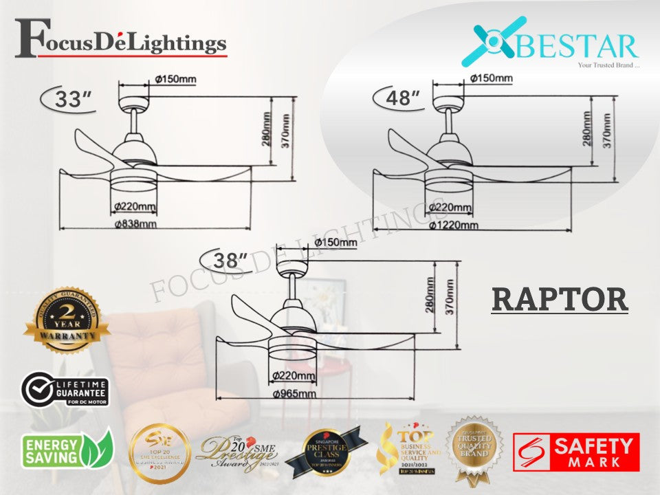BESTAR FANS - FOCUS DE LIGHTINGS PTE LTD