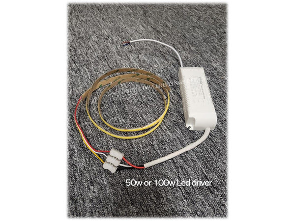 COB-608 TRI-COLOURS LED STRIP BY PER METER (WARM-COOL-DAY-IN-ONE ...