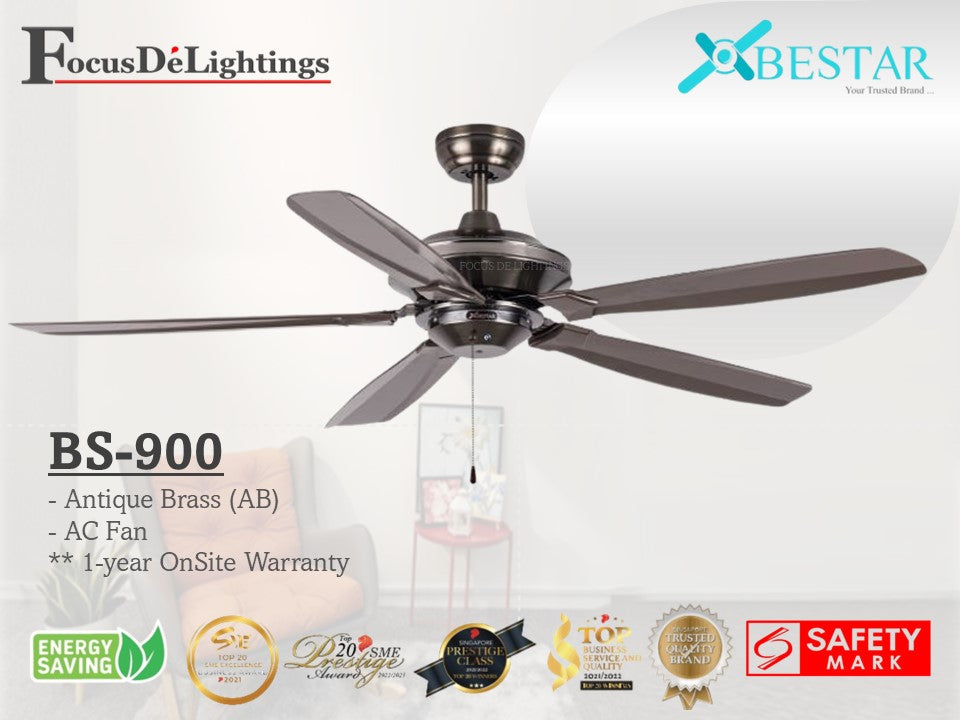 *SMART SERIES* BESTAR DC-CEILING FAN FALCON 36"/46"/52" - FOCUS DE ...
