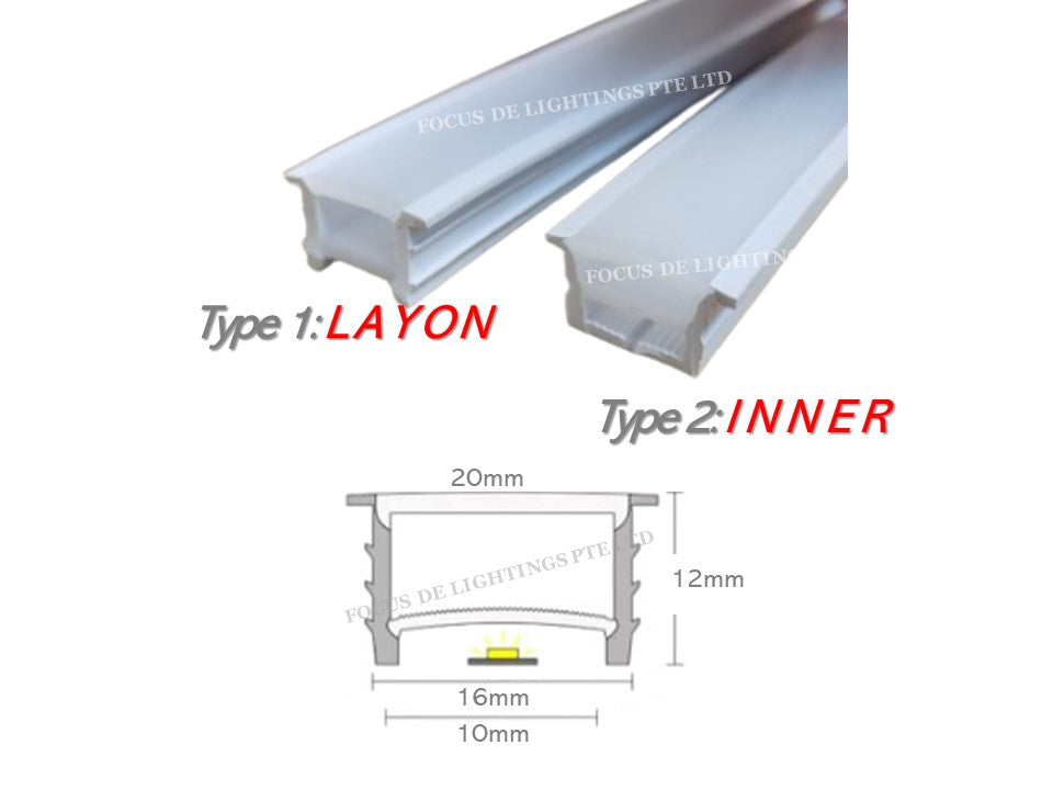 FLEXIBLE SILICONE COVER DIFFUSER FOR FOR LED STRIP -SUITABLE FOR 8MM-1 ...
