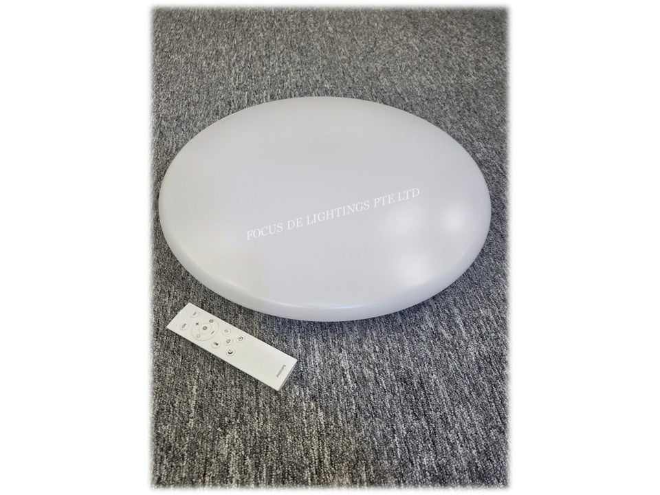 PHILIPS BRAID CL610 LED CEILING LAMP -24w OR 36w (Tri-Colour with Remo ...