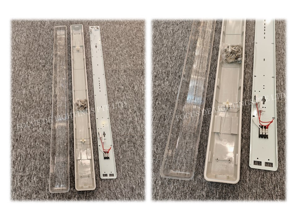 WEATHERPROOF FITTING LED T8 IP65 -4FT (SINGLE OR DOUBLE TUBES) - FOCUS ...