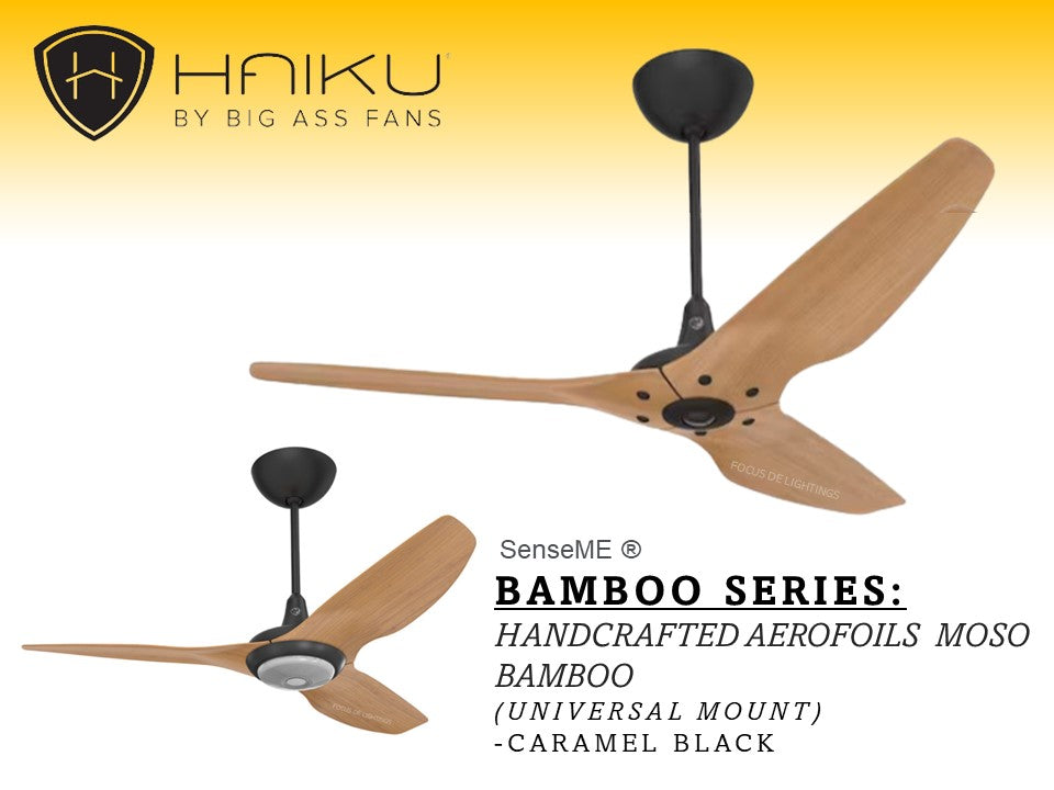 *GEN4* HAIKU H SERIES -CARAMEL WHITE 52"/60" (UNIVERSAL MOUNTED ...