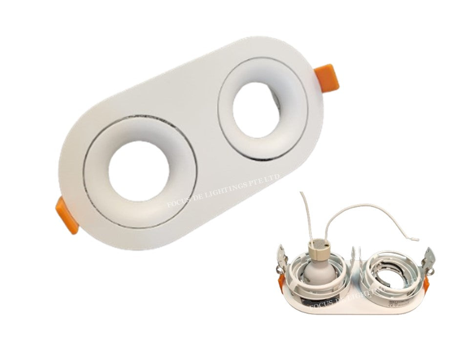 DL 1609 SERIES RECESSED SPOTLIGHT ROUND -WHITE (ROSEGOLD / GOLD ...