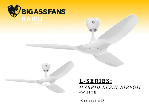 HAIKU L SERIES -WHITE 44"/52"/60" - FOCUS DE LIGHTINGS PTE LTD