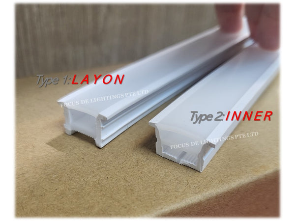 FLEXIBLE SILICONE COVER DIFFUSER FOR FOR LED STRIP -SUITABLE FOR 8MM-1 ...