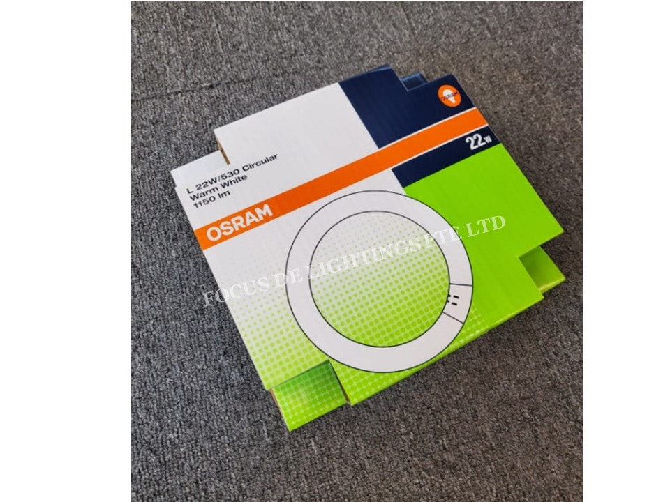 OSRAM L 22W / 32W FLUORESCENT ROUND TUBE CIRCULAR - FOCUS DE LIGHTINGS ...