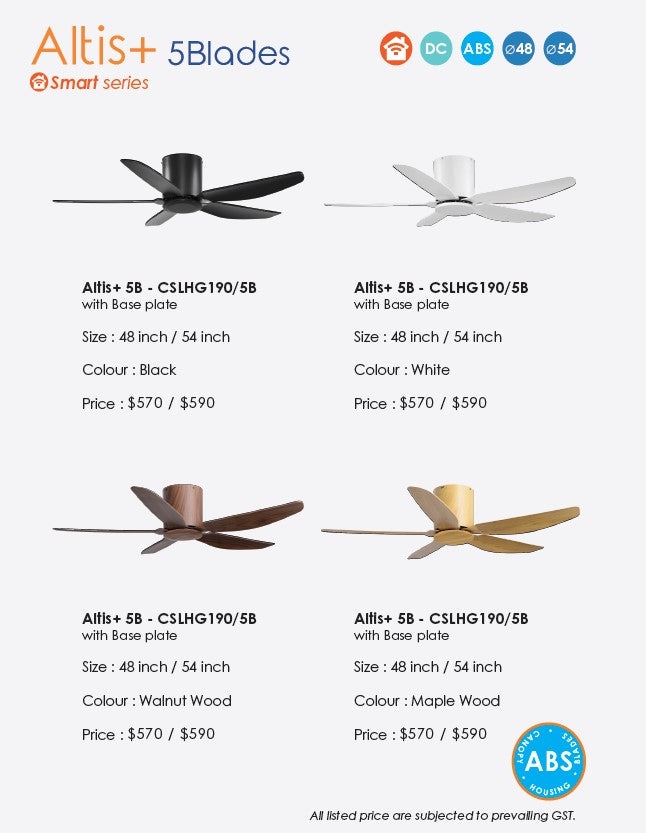 CRESTAR FANS - FOCUS DE LIGHTINGS PTE LTD