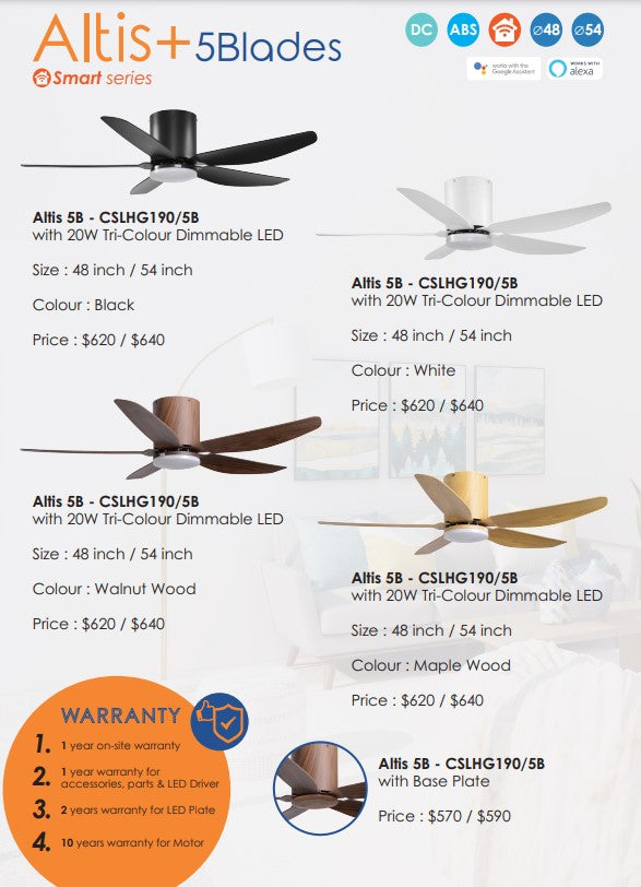 CRESTAR FANS - FOCUS DE LIGHTINGS PTE LTD