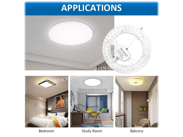 MEGAMAN LED MAGNETIC PANEL FOR CEILING LAMPS -EASY REPLACEMENT - FOCUS ...
