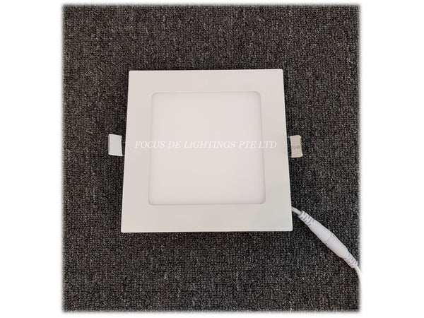 Extra-Slim Recessed Downlight -Square (6w 9w 12w) - FOCUS DE LIGHTINGS ...