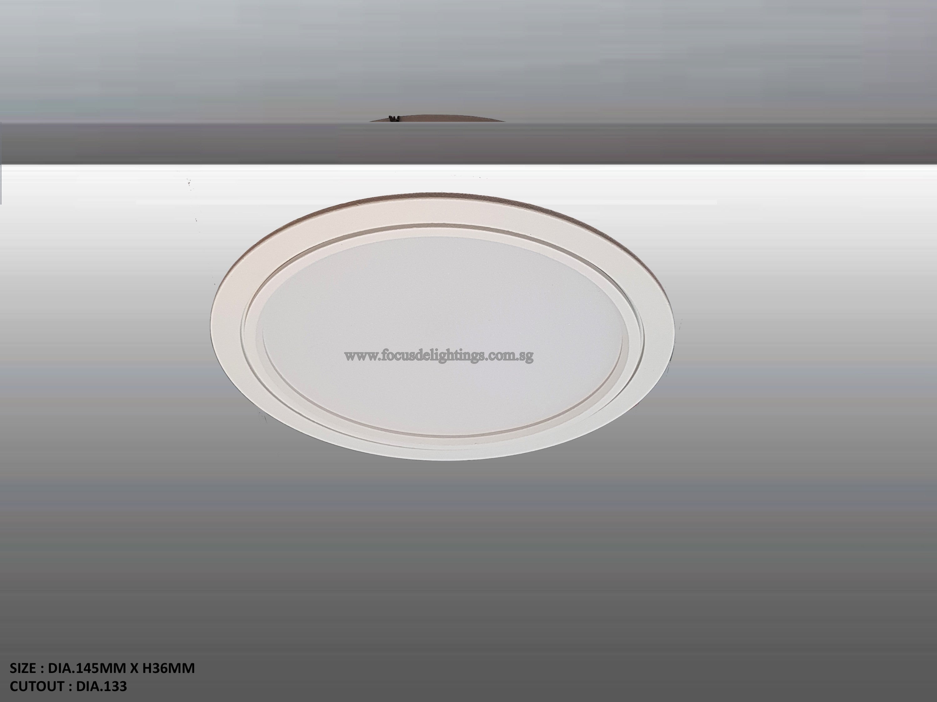 Flinders Led Exterior Ceiling Mounted Downlight | Shelly Lighting