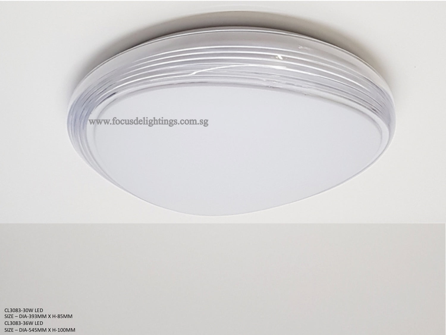 Futuristic Art Ceiling Lamp CL 3083 + Easy-changeable Magnetic Panel ...