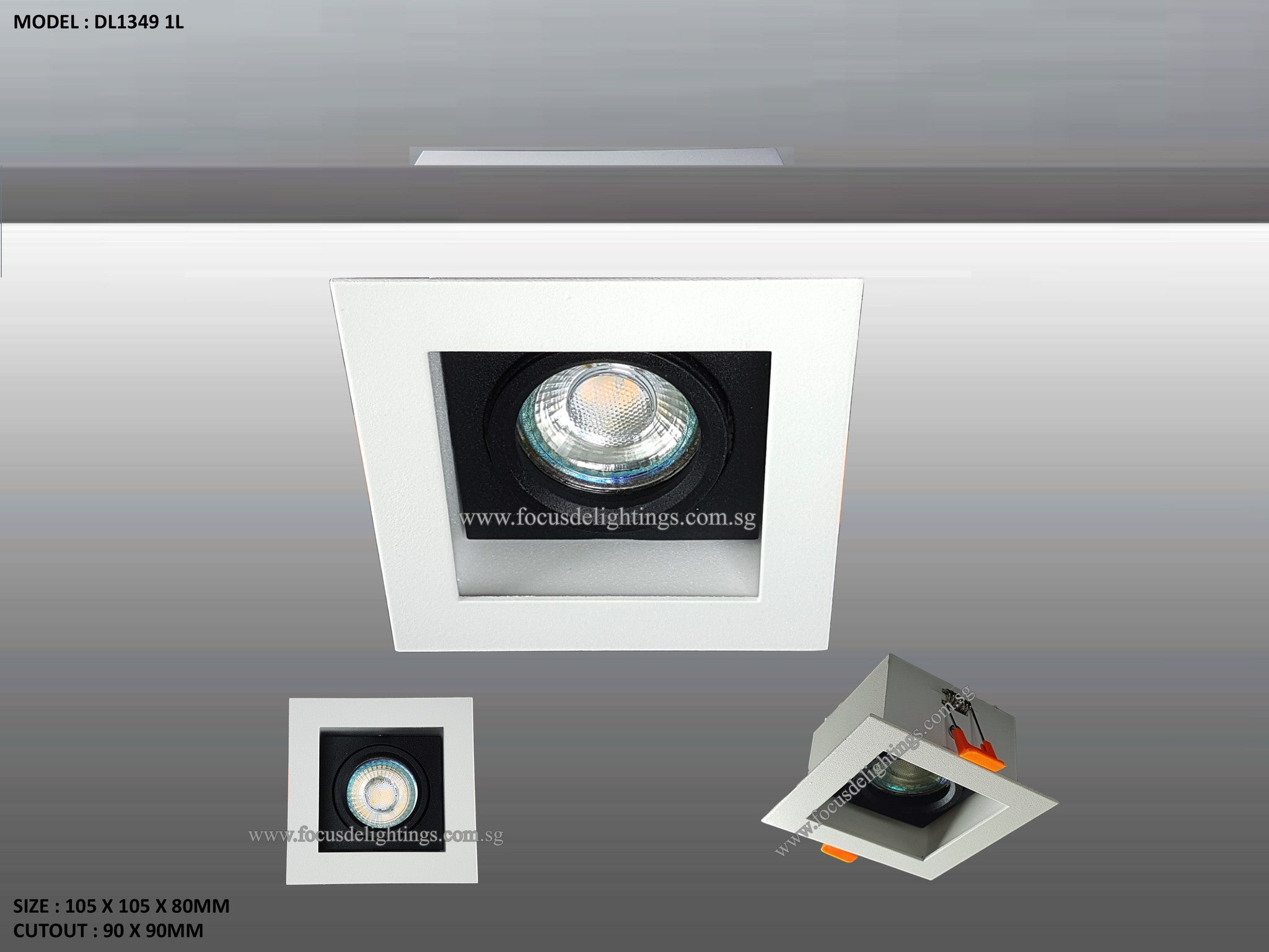 DL 1349 SERIES - ADJUSTABLE RECESSED LIGHTING (PAR16) - FOCUS DE ...