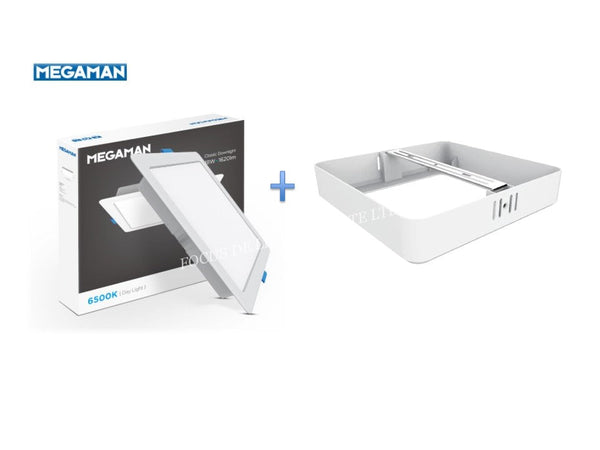 MEGAMAN SURFACE MOUNT CEILING (SQUARE) -BRIGHT & EASY-REPLACE! - FOCUS DE LIGHTINGS PTE LTD