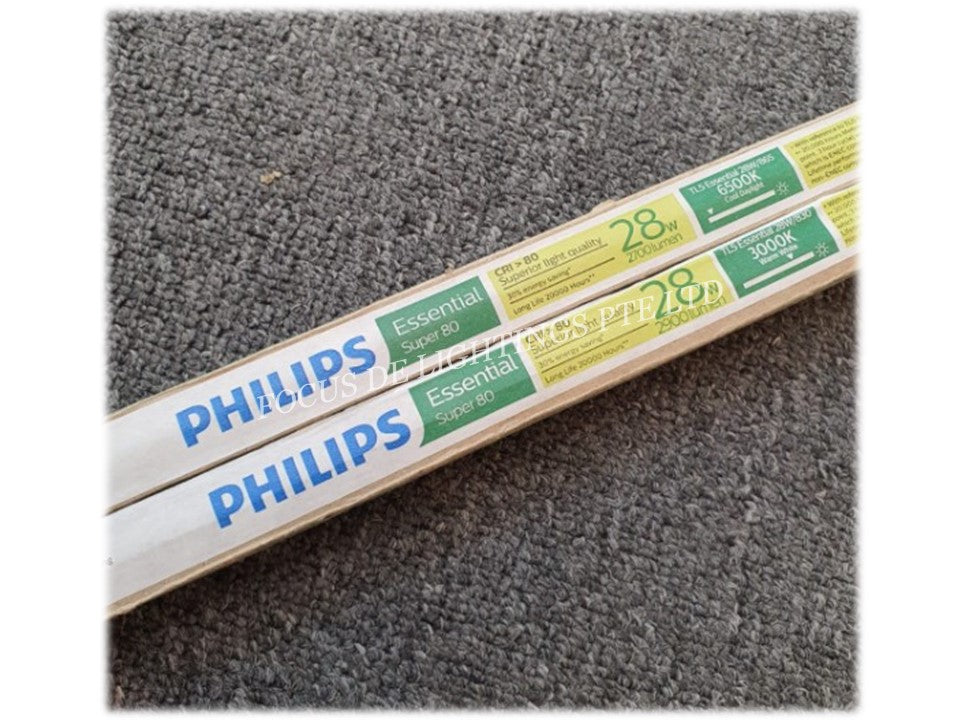 PHILIPS FLUORESCENT T5 TUBES -2FT / 3FT / 4FT - FOCUS DE LIGHTINGS PTE LTD