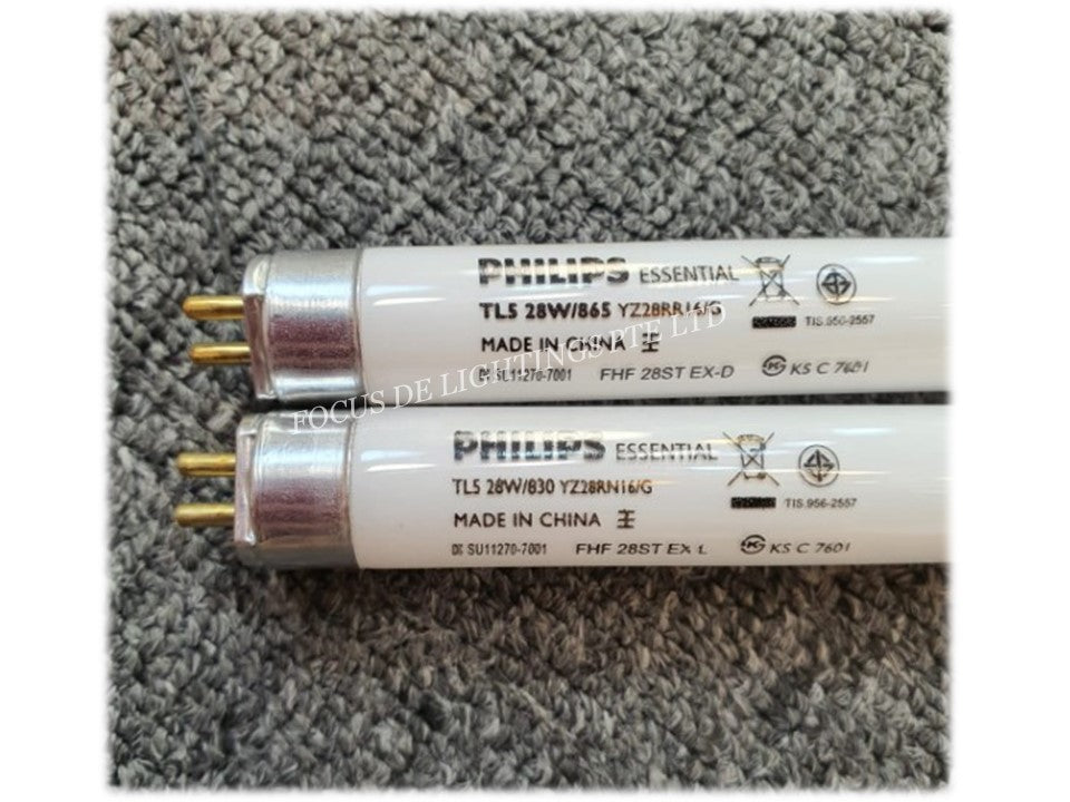 PHILIPS FLUORESCENT T5 TUBES -2FT / 3FT / 4FT - FOCUS DE LIGHTINGS PTE LTD
