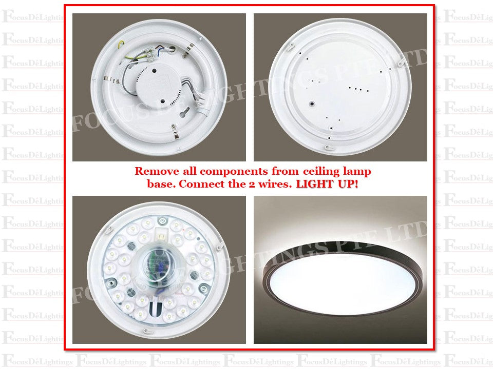 MAGNETIC LED PANEL FOR CEILING LAMPS -ASSORTED SIZES - FOCUS DE ...
