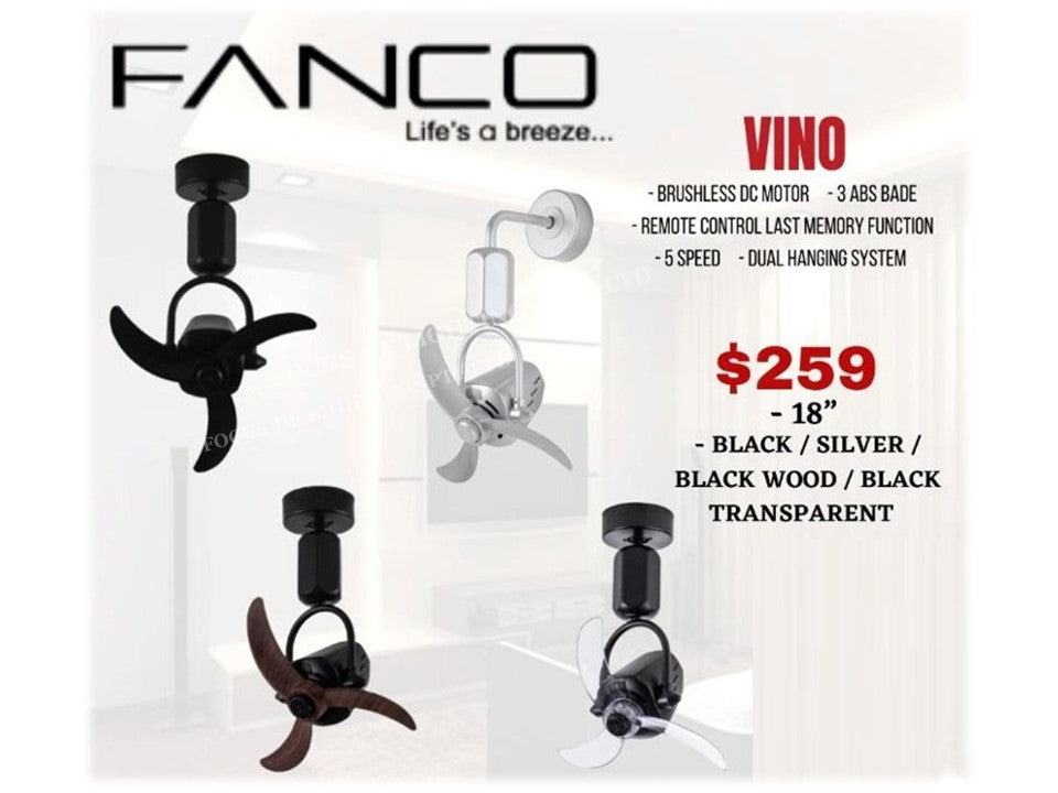 FANCO FANS - FOCUS DE LIGHTINGS PTE LTD